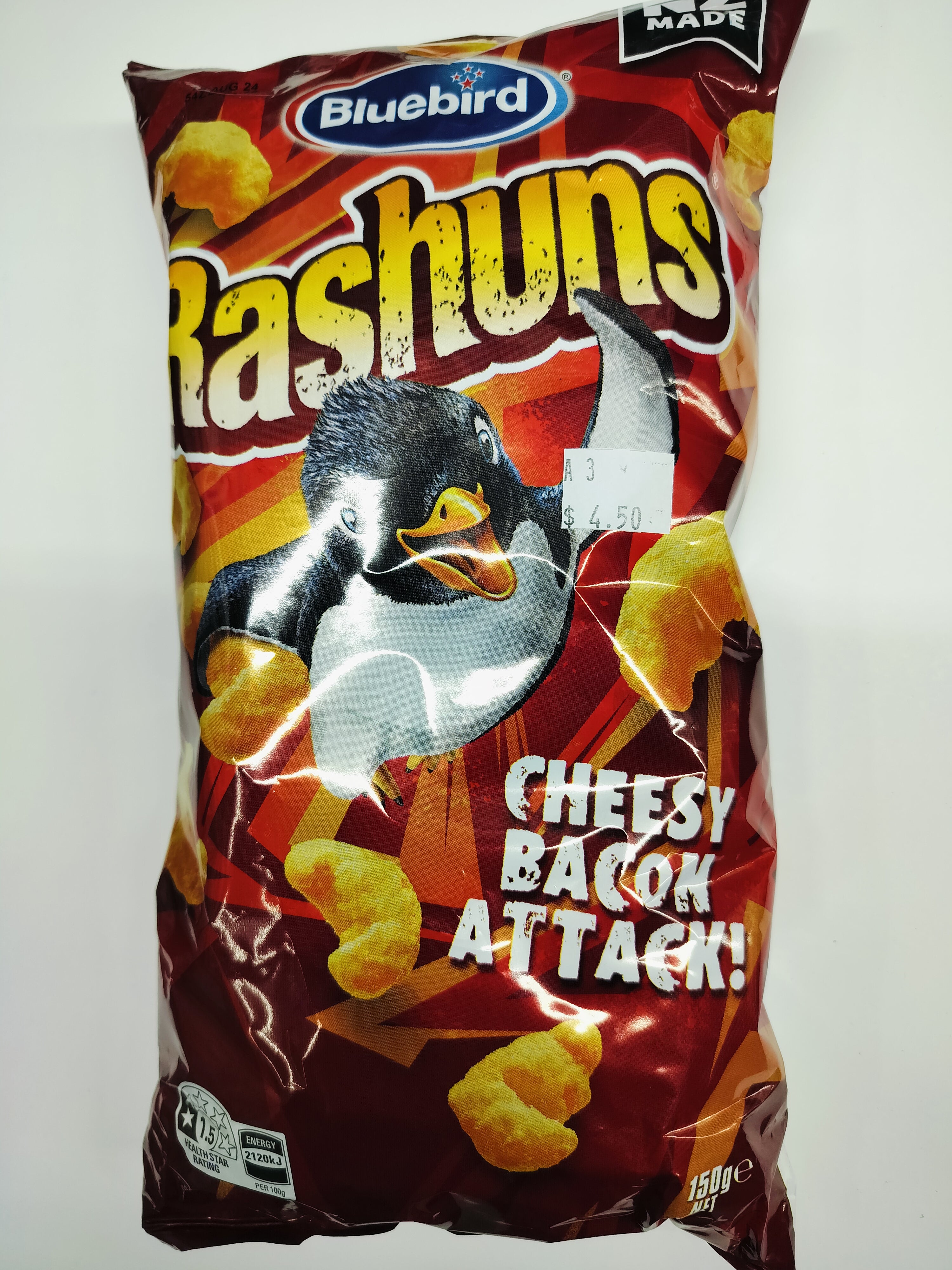 Rashuns cheese & bacon, 150g – Big Antler